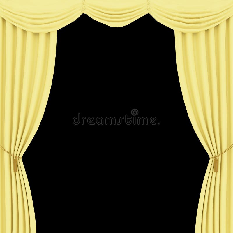 Yellow Velvet Theater Curtains Stock Illustrations – 146 Yellow Velvet ...