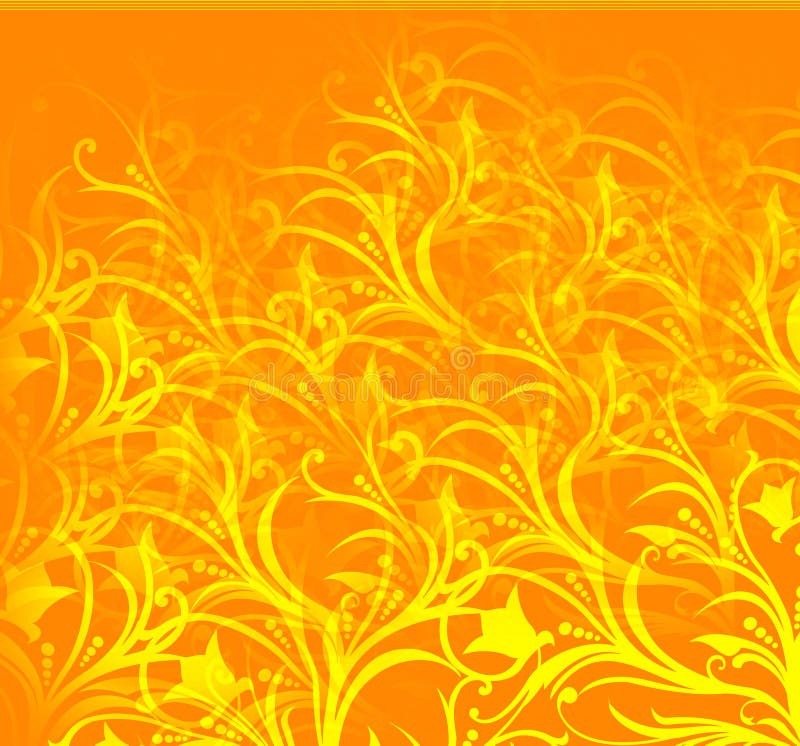 Yellow Dance Floor Background Stock Illustration - Illustration of ...