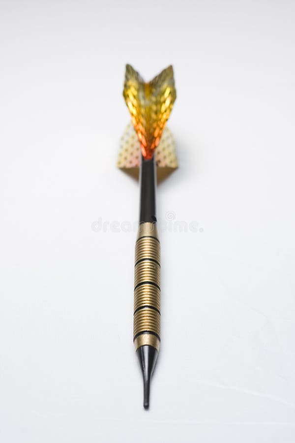 Yellow dart stock image. Image of dartboard, recreation - 15878851