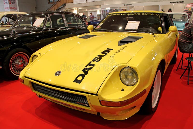 Yellow Datsun 280 ZX (1981) Editorial Image - Image of luxury, model ...