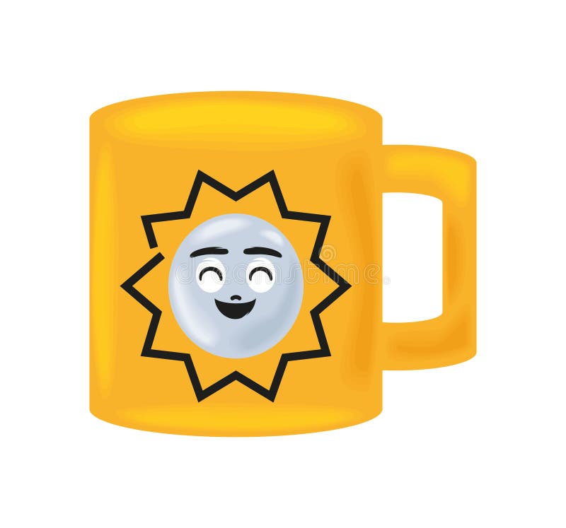 Yellow day positive stock vector. Illustration of happy - 317609107