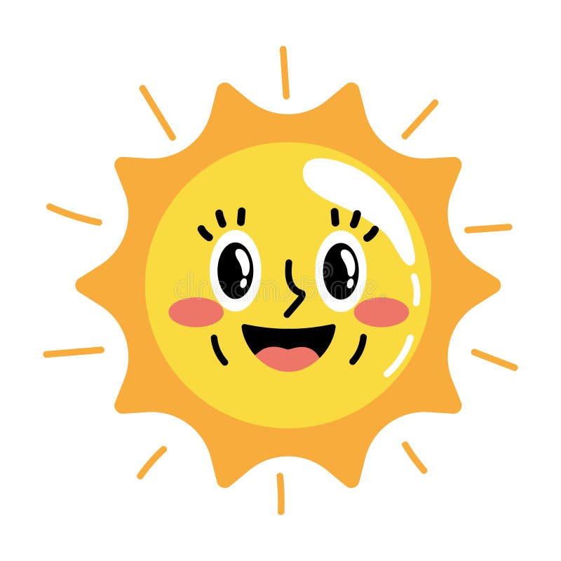 Yellow day positive stock vector. Illustration of smile - 318585486