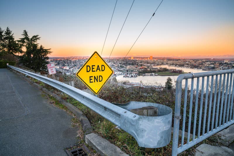 161 Dead End Sign Black Background Stock Photos - Free & Royalty-Free ...