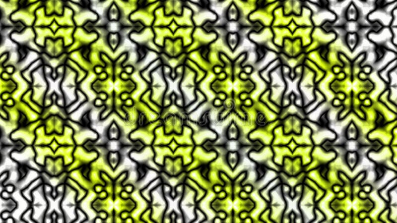 Yellow Diagonal Line Pattern Background with Lines Moving and Changing ...