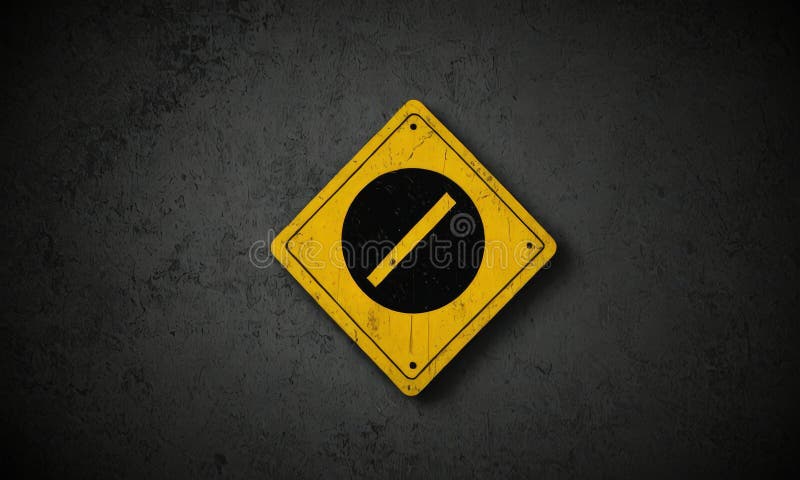 Diamond Shaped Yellow Sign Stock Illustrations – 616 Diamond Shaped ...