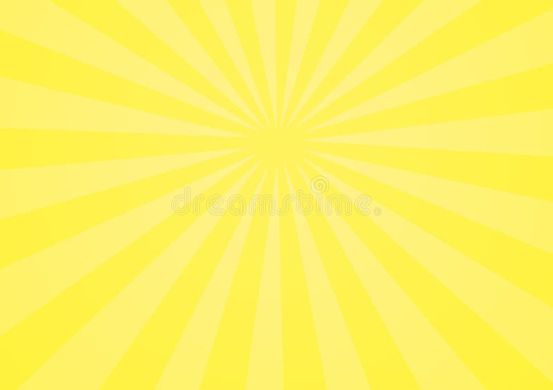 Yellow Different Shade Lines Representing Depth of Space Stock ...