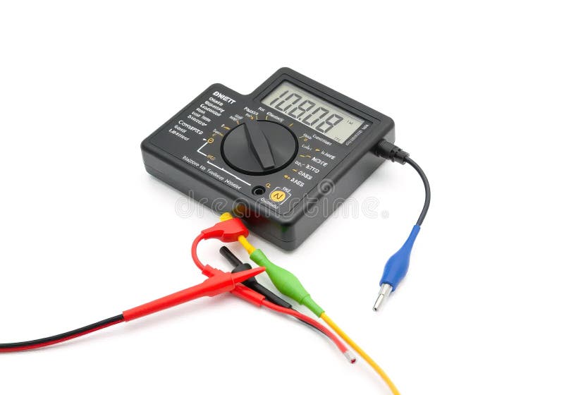 Yellow Digital Multimeter Stock Illustrations – 127 Yellow Digital ...