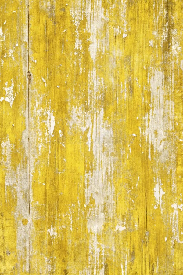 Yellow Distressed Texture, Worn Surface Design Stock Illustration ...