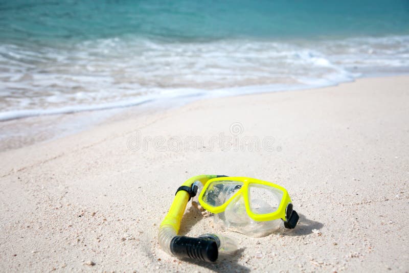 Summer stock image. Image of happy, jable, mask, seashore - 2827775