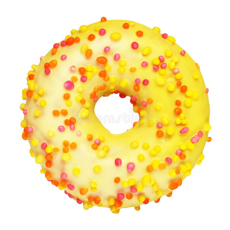 Yellow donut isolated stock image. Image of unhealthy - 103269417 Yellow donut isolated stock image. Image of unhealthy - 103269417