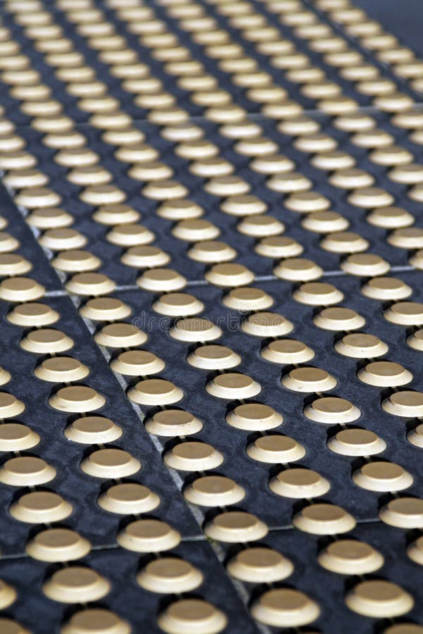 Yellow Dots stock image. Image of bitumen, street, lines - 1609011