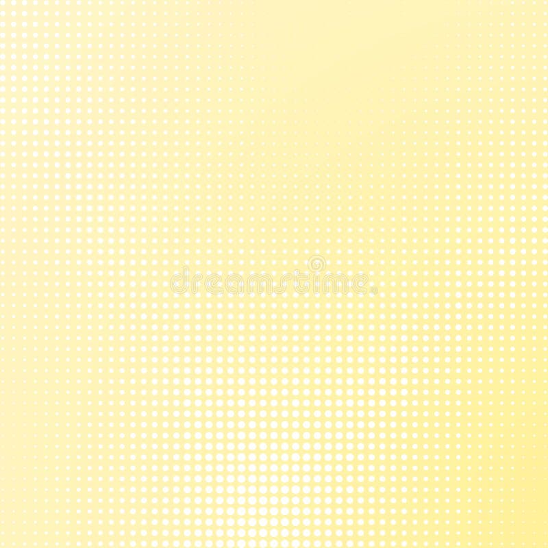 Yellow Dotted Background with Scratches Stock Illustration ...