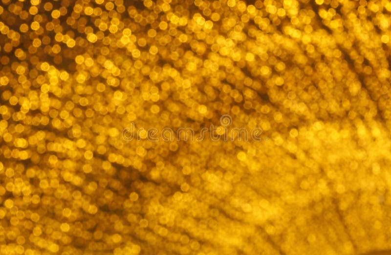 Yellow Dreamy Abstract Background of Bokeh from LED Light Stock Photo ...