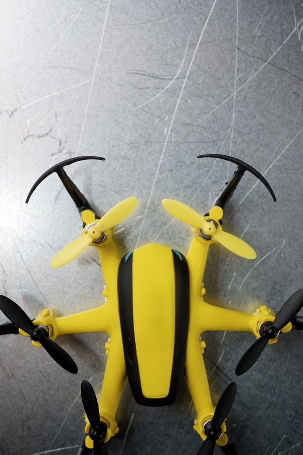 Yellow drone view stock image. Image of innovation, drone - 140411869