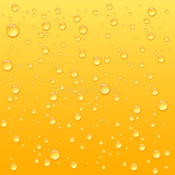 Yellow drops stock vector. Illustration of light, rain - 23635509