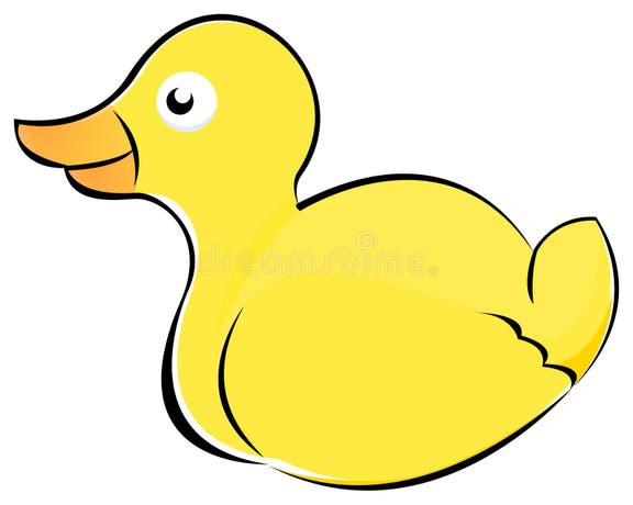 Yellow Duck Childish Stock Illustrations – 849 Yellow Duck Childish ...