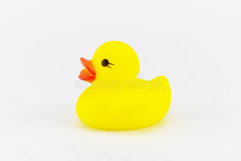 Yellow duck stock image. Image of young, duck, rubber - 57732463