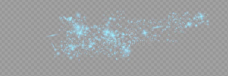 Yellow Dust. Beautiful Light Flashes. Dust Particles Fly in Space ...