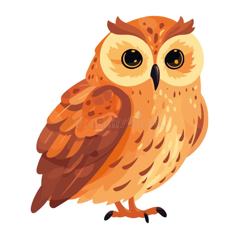 Owl Yellow Beak Stock Illustrations – 1,940 Owl Yellow Beak Stock ...