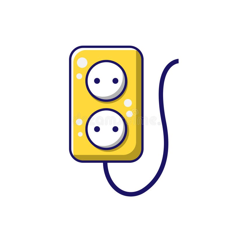 Yellow Electrical Hazard Sign. Stock Vector - Illustration of danger ...