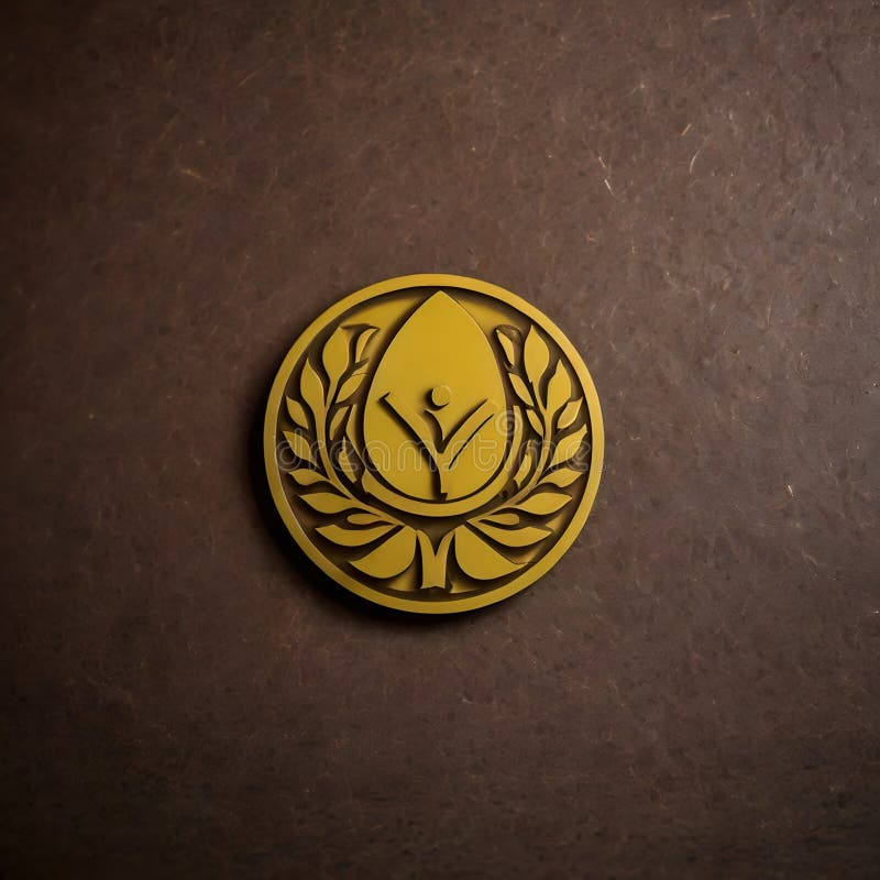 Yellow Emblem Restaurant Logo Stock Illustration - Illustration of ...