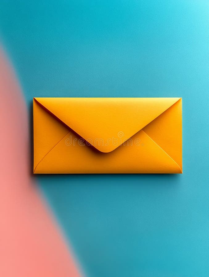 Yellow Envelope Gradient Pastel Background Stock Photos - Free ...