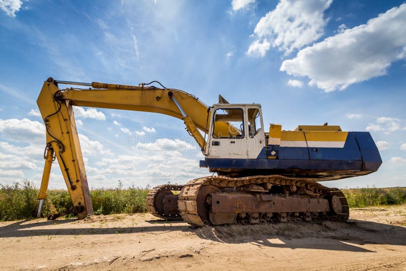 959 Excavator Front View Stock Photos - Free & Royalty-Free Stock ...