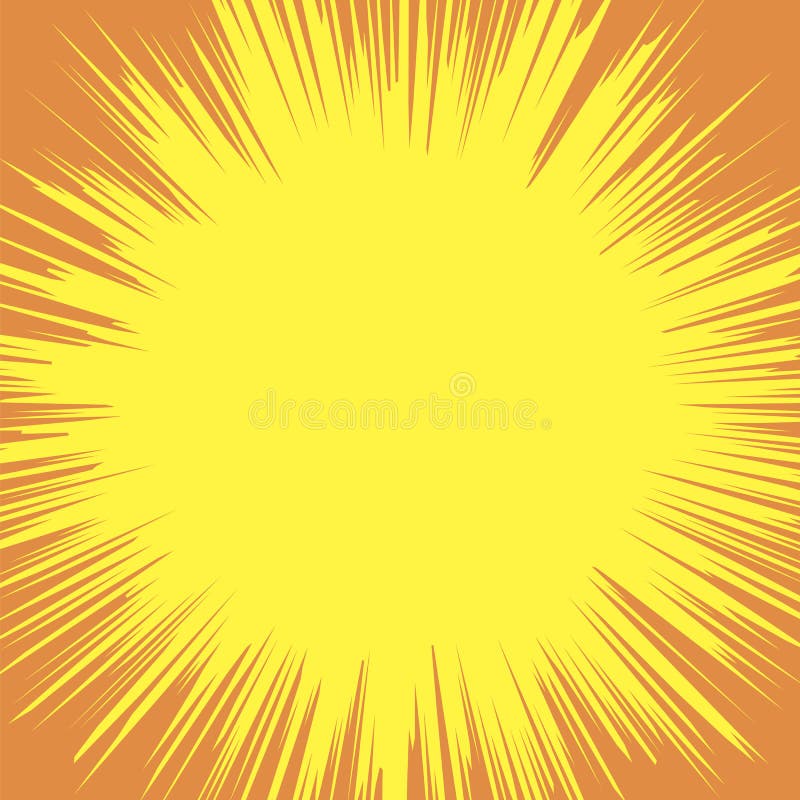 Yellow Explode Effect. Glowing Transparent Light Glitter Effect ...