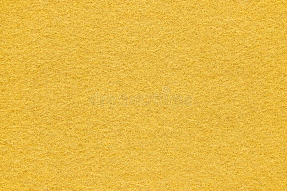 Yellow Felt Texture and Background Stock Photo - Image of pattern ...