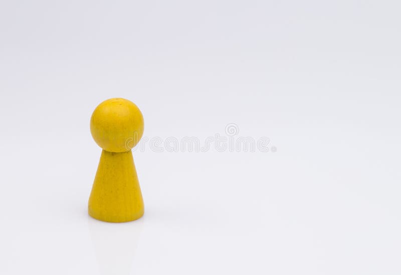 Yellow Figure stock photo. Image of standing, objects - 152776082