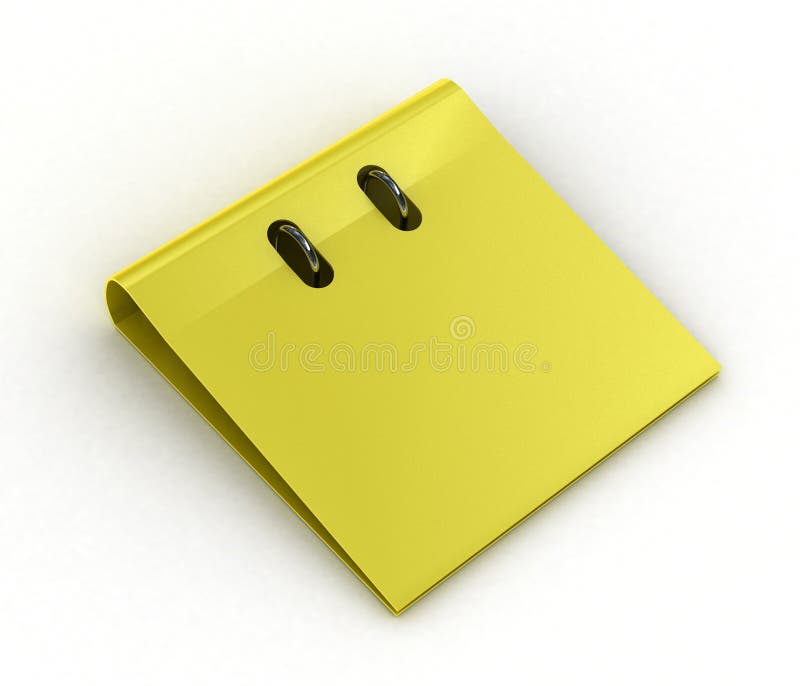 Yellow file , binder stock illustration. Illustration of binder - 10513543