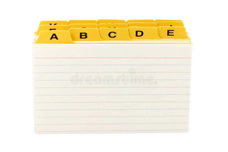 Yellow file divider stock photo. Image of data, business - 1879564