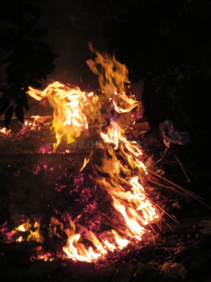 Yellow Fire flames stock image. Image of fire, yellow - 270621647