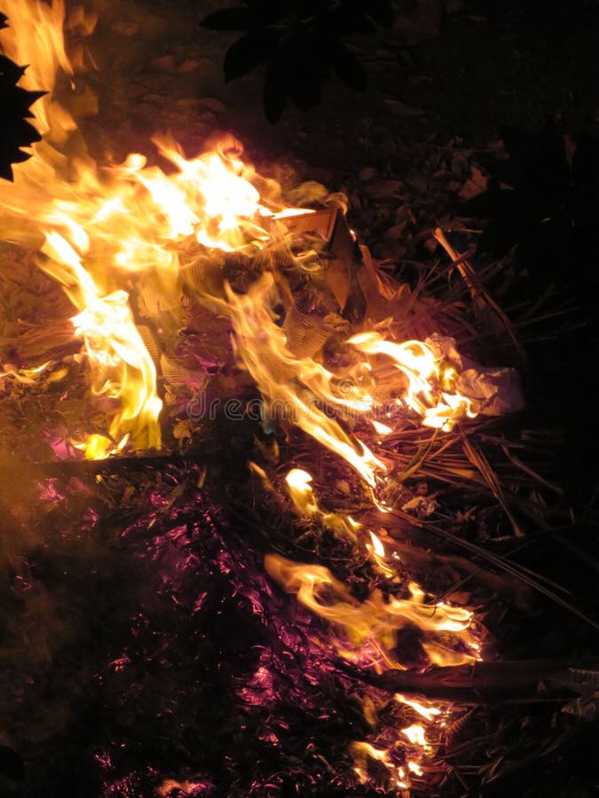 Yellow Fire flames stock image. Image of flames, yellow - 270621725
