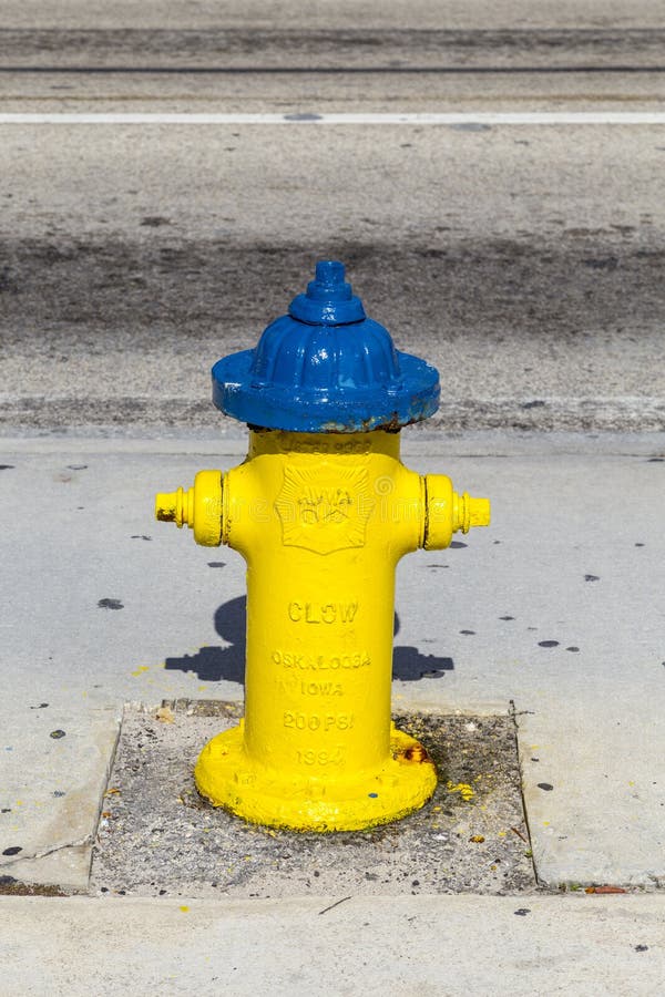 Yellow Fire Hydrant stock photo. Image of emergency, safe - 32900992