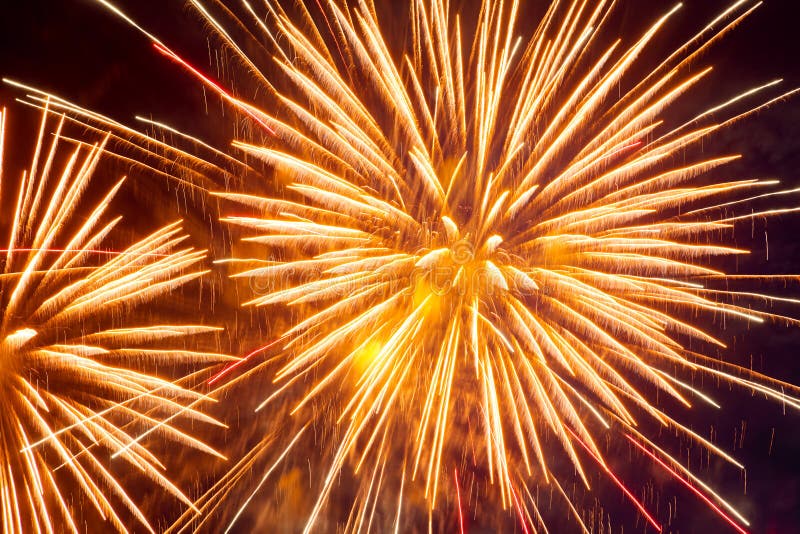 Yellow Firework Background stock image. Image of explode - 46463745