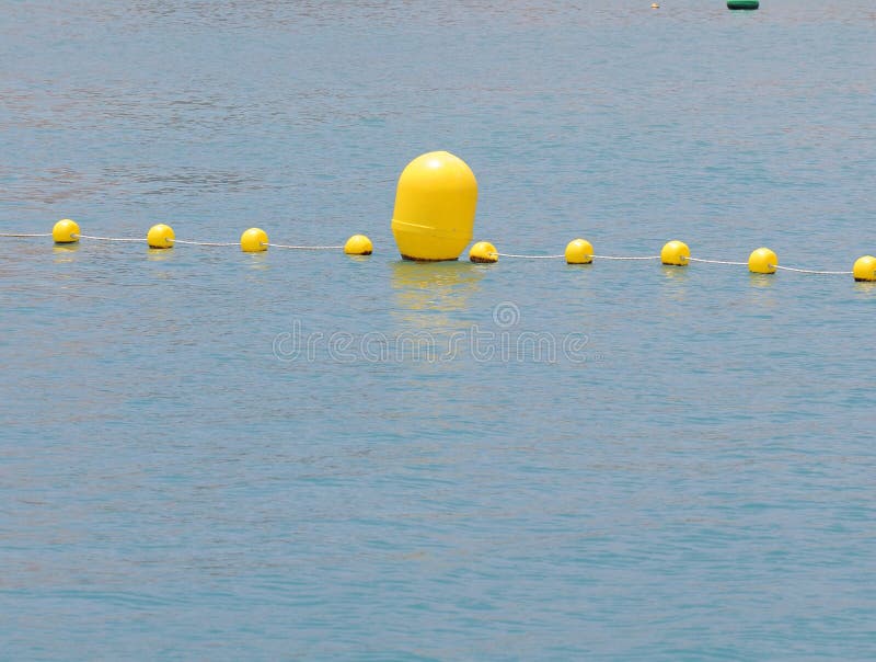 Yellow Floaters stock photo. Image of recreation, surface - 245071168