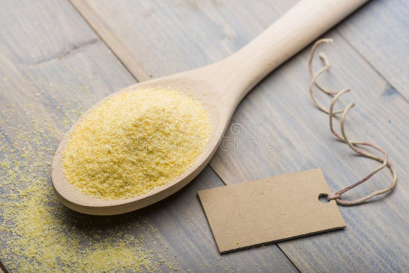 Yellow flour stock photo. Image of ingredient, polenta - 85832264