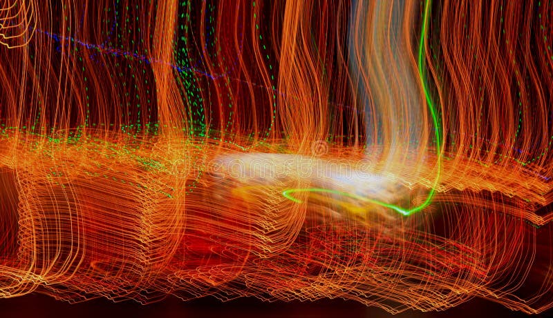 Flowing Yellow Light Effects , Backgrounds, Abstract Stock Image ...