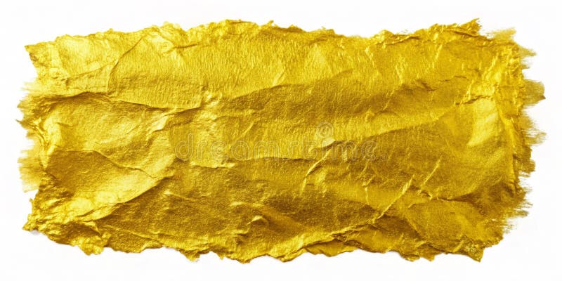 Yellow Foil Ink Texture Illustration, Shiny Metallic Effect Stock ...