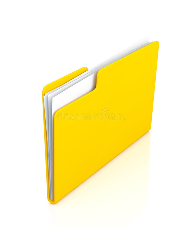 Folder icon stock vector. Illustration of folder, binder - 17326966