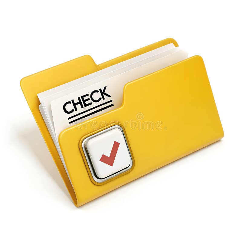 Red Folder with PDF Button stock illustration. Illustration of paper ...