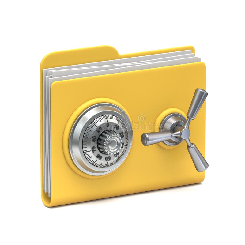 Folder Icon Combination Lock Stock Illustrations – 290 Folder Icon ...