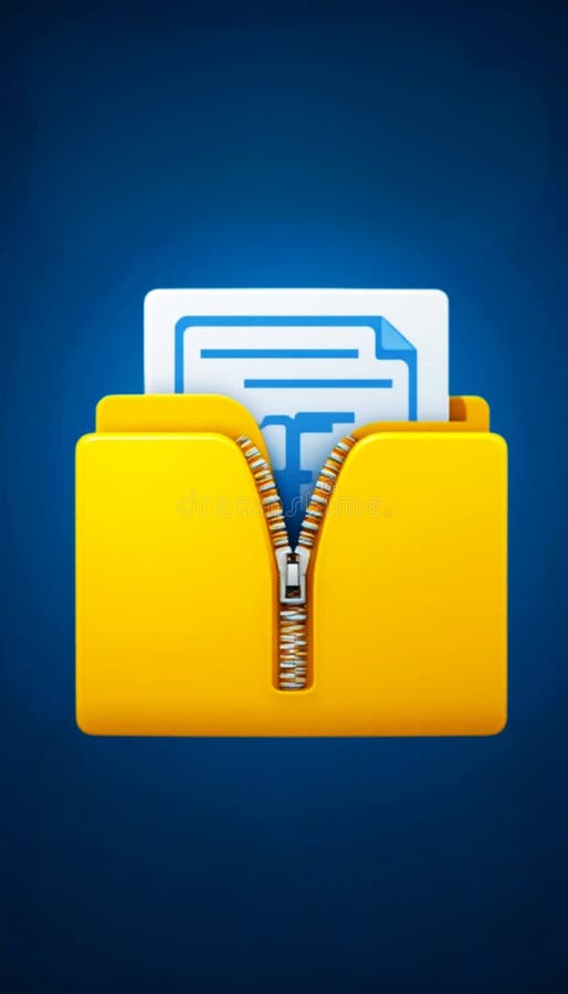 Compressed File Storage Stock Illustrations – 842 Compressed File ...