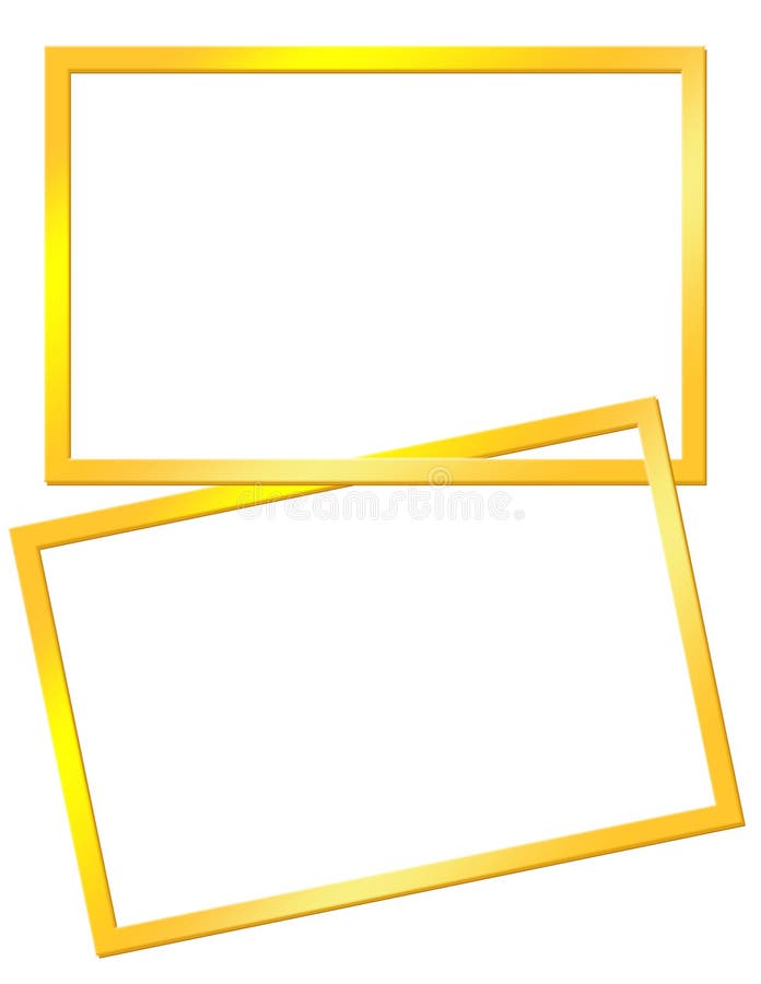 Yellow frames stock illustration. Illustration of frame - 31920989