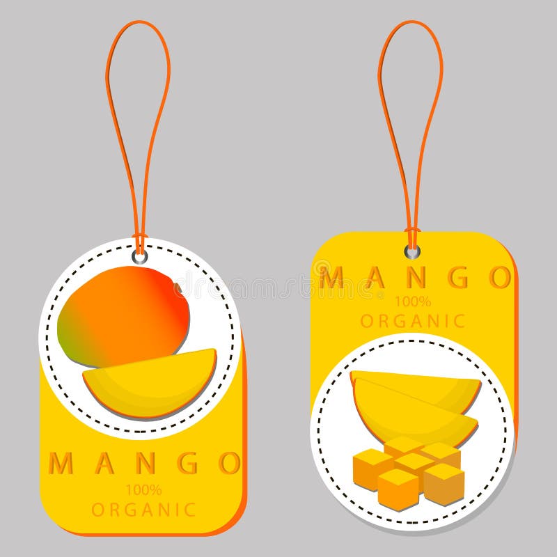 Yellow fruit mango stock vector. Illustration of isolated - 84581841