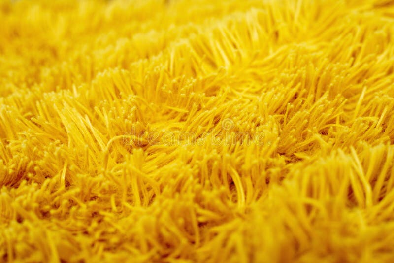 Yellow Fur Background Blowing Gently in the Wind Stock Photo - Image of ...