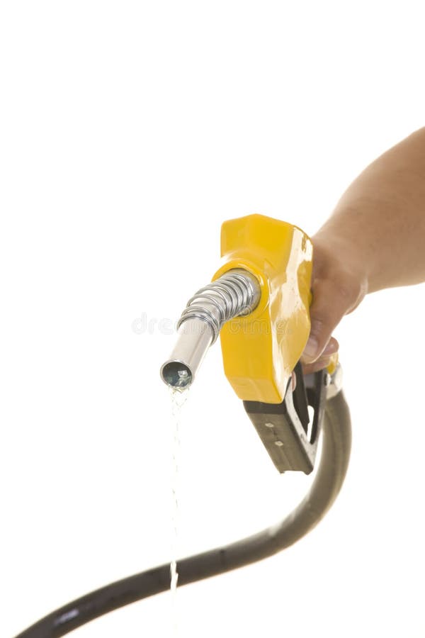 Fuel pump isolated stock photo. Image of money, horizontal - 2611370