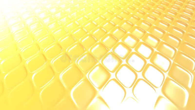 Yellow Geometric Background with Relief. 3d Illustration, 3d Rendering ...