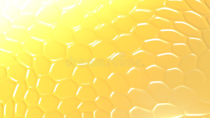 Yellow Geometric Background with Relief. 3d Illustration, 3d Rendering ...